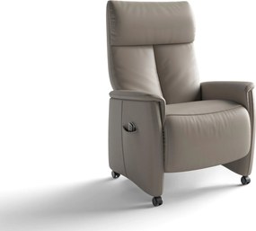XXXLutz RELAXAČNÍ KŘESLO, kůže, šedá Sit & More - Online Only křesla & taburety - 0001440324J3