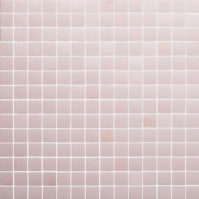 Hisbalit Skleněná mozaika růžová Mozaika GLACÉE FRAISE 2,5x2,5 (33,3x33,3) cm - 25FRAI