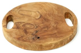 Servírovací tác Teak Root Tray 30 cm Bazar Bizar