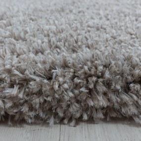 Ayyildiz koberce Kusový koberec Fluffy Shaggy 3500 beige kruh - 80x80 (průměr) kruh cm