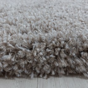 Ayyildiz koberce Kusový koberec Fluffy Shaggy 3500 beige kruh - 160x160 (průměr) kruh cm