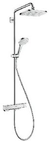 Hansgrohe Croma - Sprchový set Showerpipe s termostatem, 1jet, EcoSmart, chrom 27660000