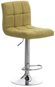 Barová židle Peru ~ látka - Zelená