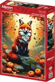 ALIPSON Puzzle Podzimní liška / 500 dílků / od 12 let