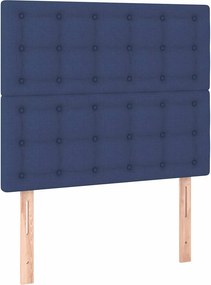 Box spring postel s matrací černá 120x190 cm textil 3269915
