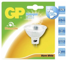 GP | Průmyslová žárovka MR16 GU5,3/40W/12V 3000K - GP | GP0002