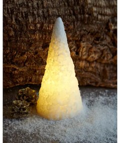 Vánoční svítící dekorace zasněženého stromku Sirius