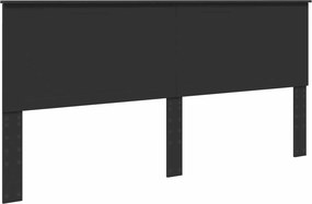 Rám postele se zásuvkou Černá 200 x 200 cm Inženýrské dřevo 3411083
