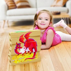 Quercetti Four Puzzle Fantastická zvířata