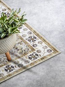ELLE Decoration, Kusový koberec Imagination New 106043 Cream/Gold z kolekce Elle, 160x230, žlutá, ložnice