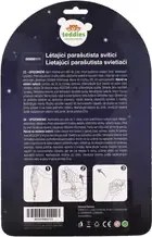 TEDDIES Svítící parašutista s padákem / Látka/plast / 2 barvy / na bat