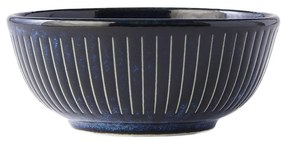 Made in Japan (MIJ) Ridged Indigo Ramekin Miska na omáčku 10,5 cm, 160 ml