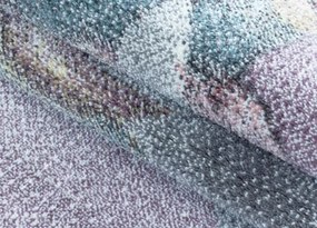 Koberce Breno Kusový koberec FUNNY 2102 Violet, Fialová, Vícebarevné, 120 x 170 cm