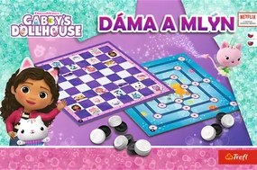 TREFL Hra Dáma a Mlýn: Gábinin kouzelný domek / Společenská hra / 5 he