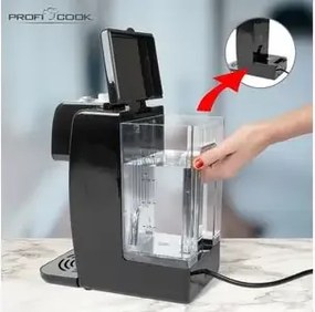 ProfiCook HWS 1168 černý-nerez / Dávkovač horké vody / 2600W / 2.2L