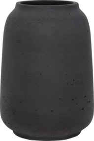 Stolní váza MONTI, sklolaminát, výška 28 cm, antracit
