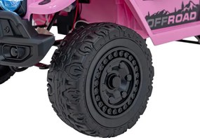 Elektrické autíčko Off-Road CLIMBER růžové