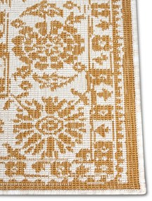 NORTHRUGS - Hanse Home koberce Kusový koberec Twin-Wendeteppiche 105789 Ochre – na ven i na doma - 80x150 cm