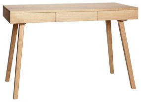 Pracovní stůl v dekoru dubu 57x120 cm Tripple – Hübsch