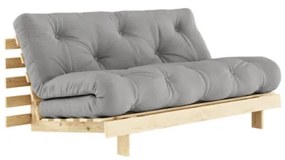 sofa ROOT by Karup - 160*200 cm raw (bezbarvé) + futon grey 746