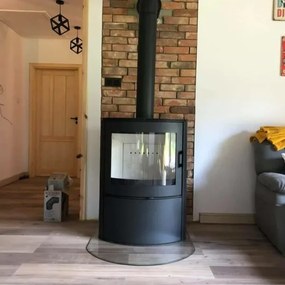 Kratki KOZA/AB/S/2 - Krbová ocelová kamna 10kW 150mm