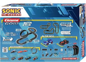 Autodráha Carrera GO!!! Ježek Sonic 20062566