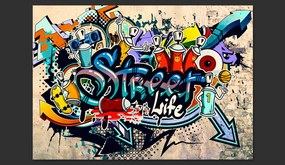 Fototapeta Bimago - Street Life + lepidlo zdarma 300x210 cm