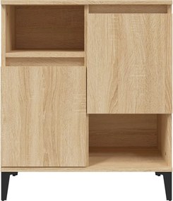 Příborníky 3 ks dub sonoma 60 x 35 x 70 cm kompozitní dřevo 3185746