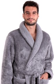 Župan ALTA hřejivý šedý unisex  21 43 9491 - M