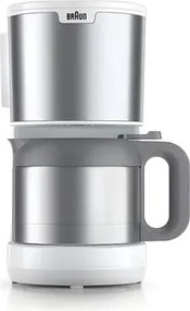 Braun PurShine KF 1505 bílá / Kávovar na překapávanou kávu / 1000 W /