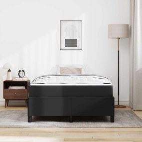Rám postele s matrací Černá 120 x 190 cm textil 3398989