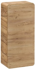 Koupelnová závěsná skříňka horní Aruba 830 1D dub craft zlatý