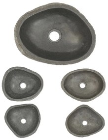 Umyvadlo Douglas -  říční kámen - oválné | 29–38 cm