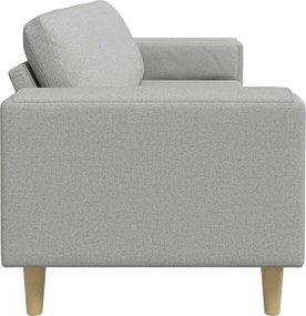 Pohovka do obývacího pokoje Oblačno šedá 250 x 77 x 76 cm 3335089