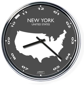 Kancelářské nástěnné hodiny: New York (32 cm), Výběr barev Světlé