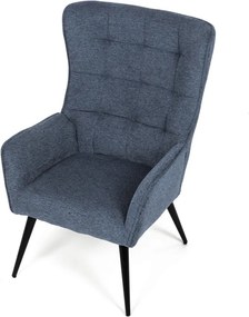 Relaxační křeslo modrá AK-315 BLUE2 (64 x 73) cm