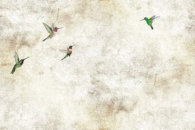 Vavex Vliesová obrazová tapeta Kolibříci 85001, 368 x 280 cm, Photomurals, Vavex rozměry 3,68 x 2,8 m
