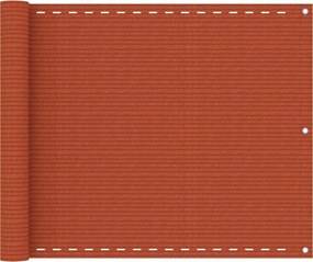vidaXL Balkónová zástěna 75 x 300 cm HDPE [310836] Barva: orange