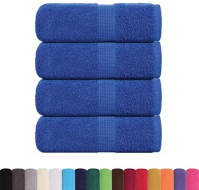 Ručníky pro hosty FROGN 4 ks modré 30x50 cm 360 g/m² 136708