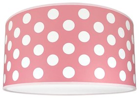 Dětské stropní svítidlo DOTS PINK 2xE27/60W/230V růžová