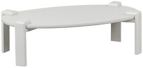 OnaDnes -20% Hoorns Bílý dřevěný konferenční stůl Toffie 60 x 100 cm
