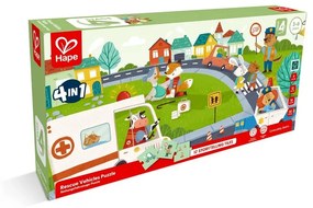 Hape Puzzle - Záchranná vozidla