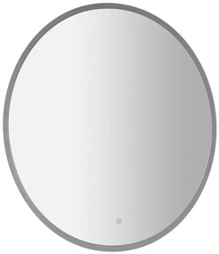 Sapho - Zrcadlo s LED osvětlením, průměr 80 cm, s dotykovým senzorem VS080S