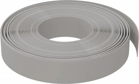 Travní lem šedý 10 m 10 cm polyethylen 154393