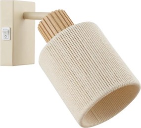 Brilliant - Nástěnné bodové svítidlo ARLO 1xE27/20W/230V krémová