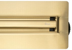 Odtokový žlab REA NEOX SLIM PRO 100 cm, zlatý