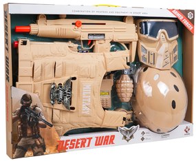 RKToys Pískový vojenský set pro děti 14 dílů