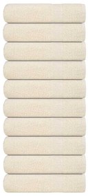 Ručníky FROGN 10 ks krémové 50x100 cm 360 g/m² 137000