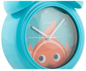 Dětský budík ø 15 cm Peekaboo Goldfish – Karlsson