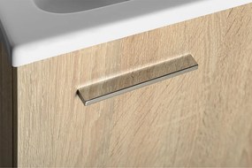 Aqualine Aqualine, ZOJA/KERAMIA FRESH umyvadlová skříňka 40x50x32cm, dub platin, 51048DP